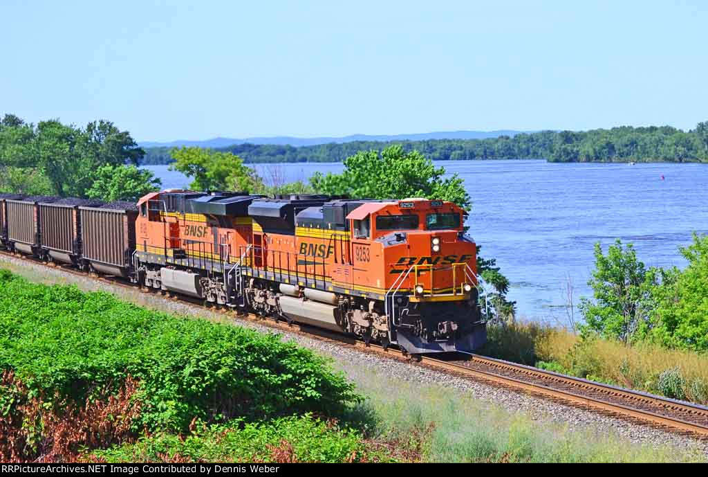 BNSF 9253, CP's River Sub.